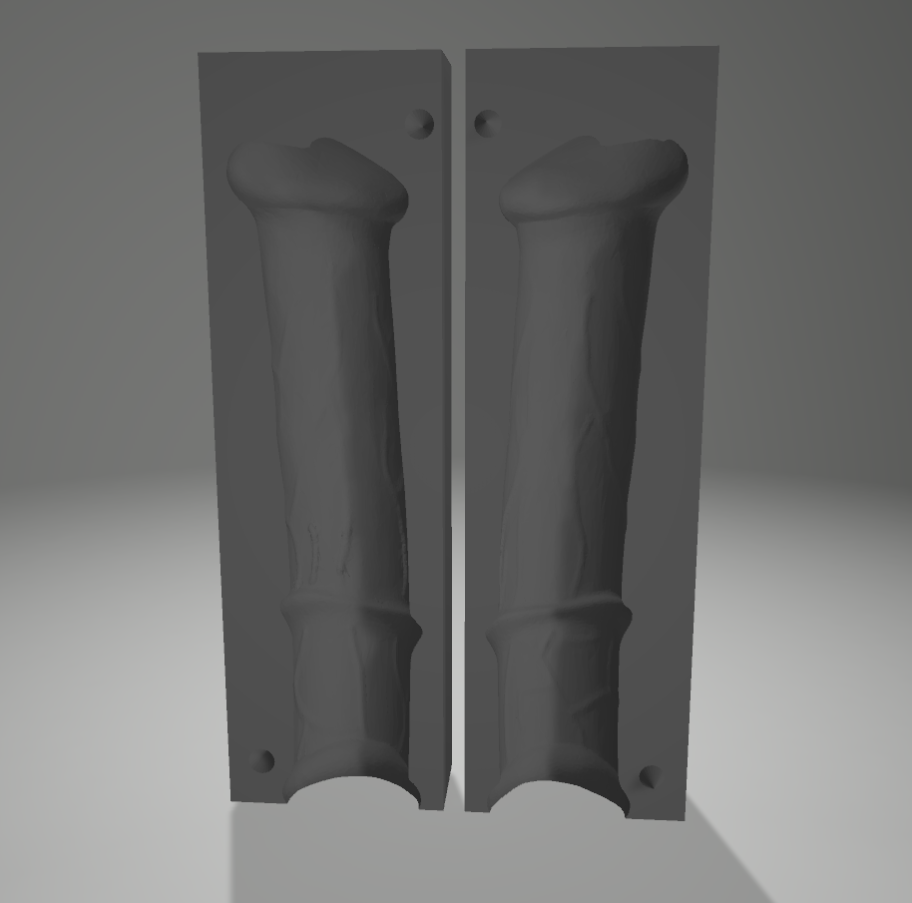 STL-Datei horse penis mold cast 🐎・Design für den 3D-Druck zum Herunterladen・Cults